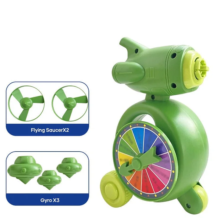5-in-1 flying disc gyro toy – Pana Playhouse