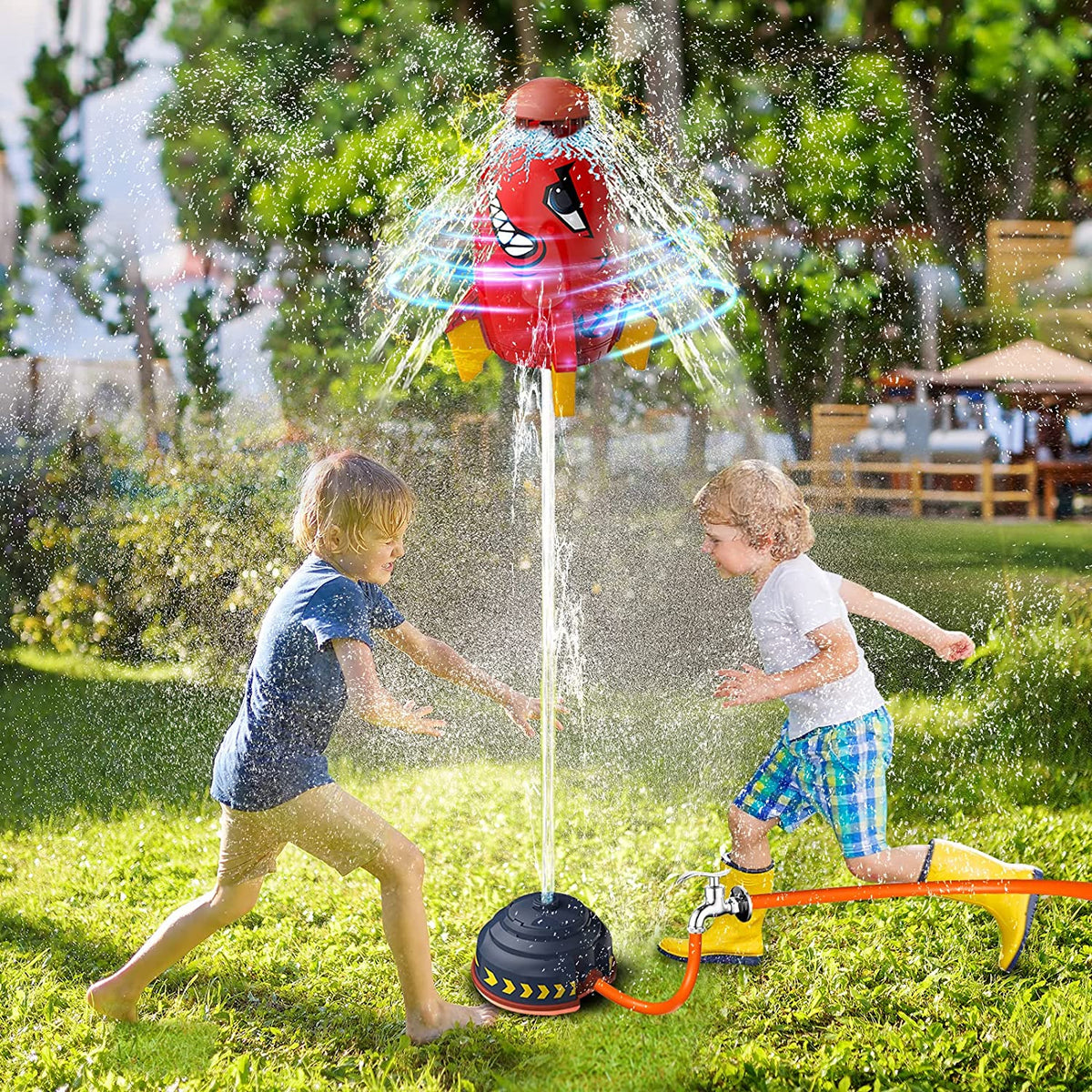 Outdoor Water Pressure Rocket Launcher 🚀 – Pana Playhouse