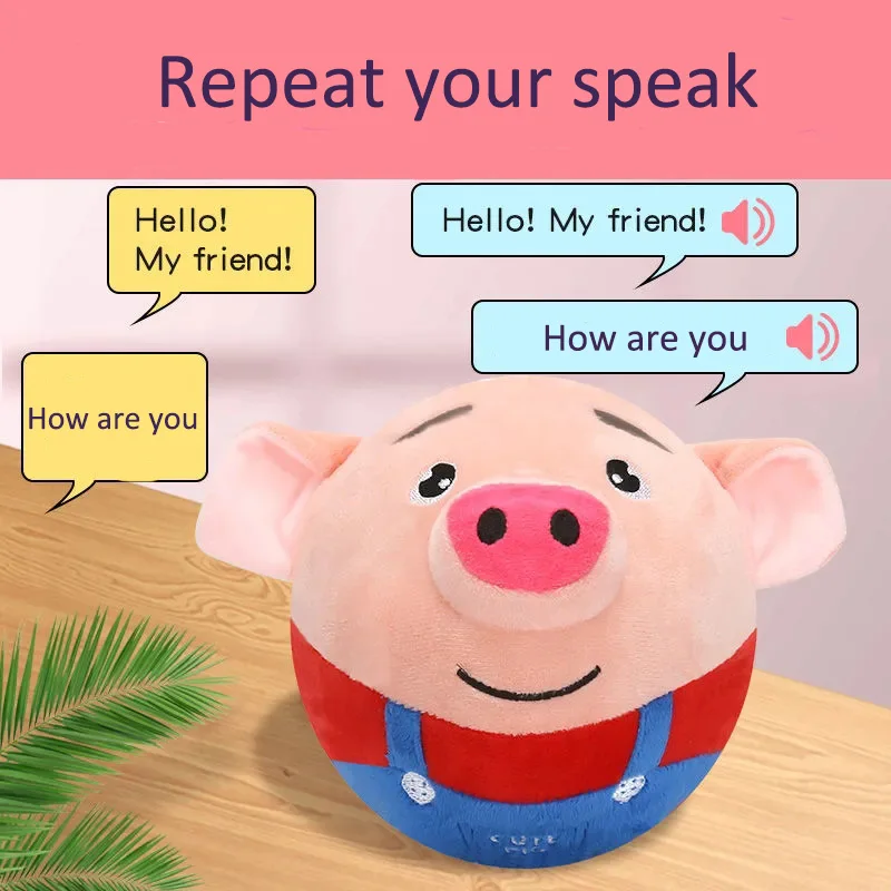 Piggy Interactive Toys Rechargeable Jumping Moving – Pana Playhouse