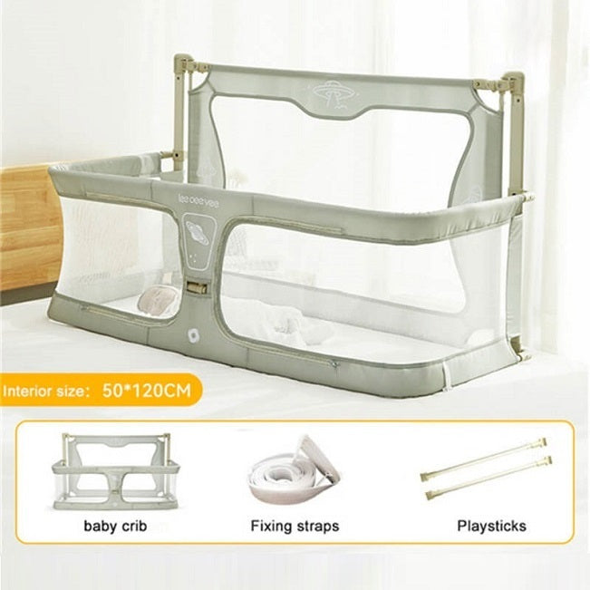Baby Attach To Bed Bedside Crib Easy Folding – Pana Playhouse
